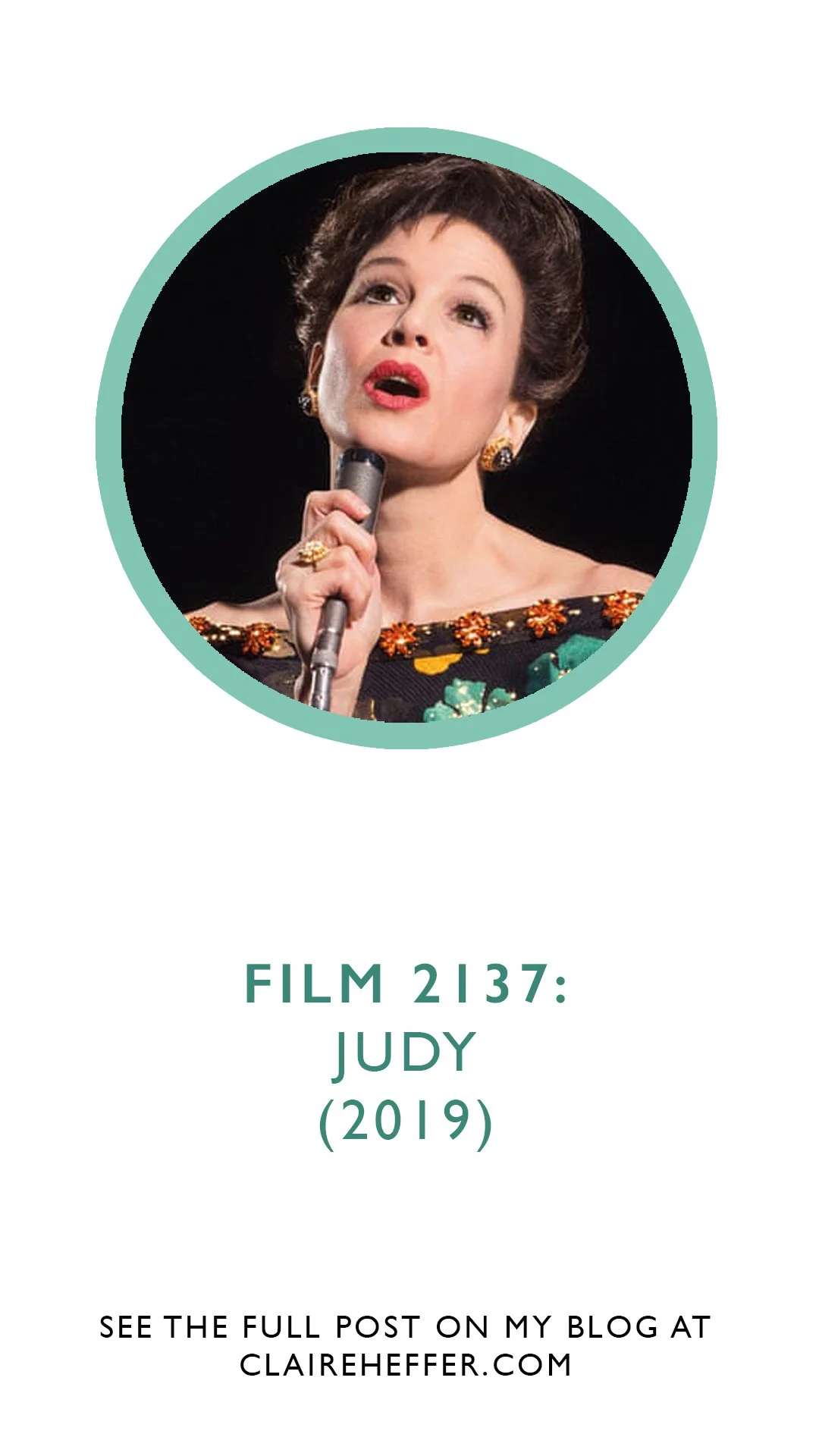 FILM 2137: JUDY (2019) — CLAIRE HEFFER DESIGN